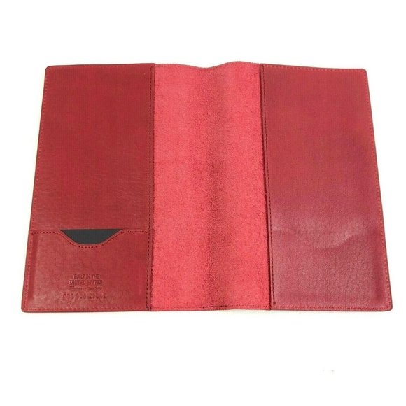 Shinola | Office | Shinola Red Leather Journal Cover 8pg Notebook And ...